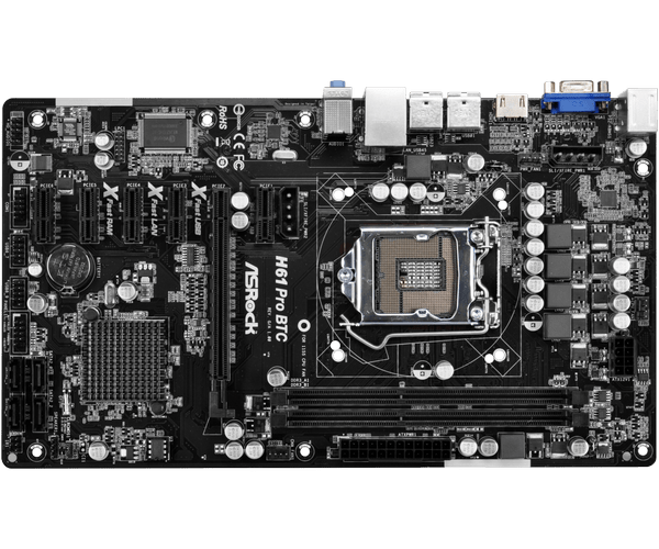 ASRock > H61 Pro BTC